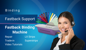 Fastback Binding Machine Support and Supplies
